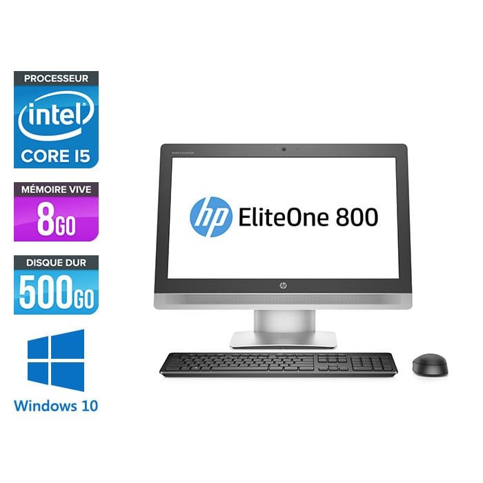 AIO HP ELITEONE 800 G2 23P CORE I5 6GN/8GB 500HDD – KECH BUREAU